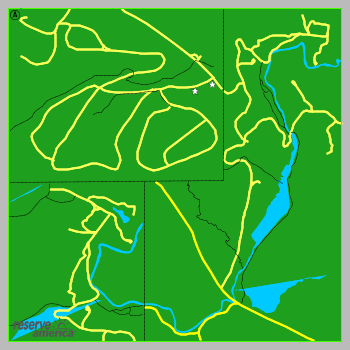 Laurel Hill State Park Map Parker Dam State Park